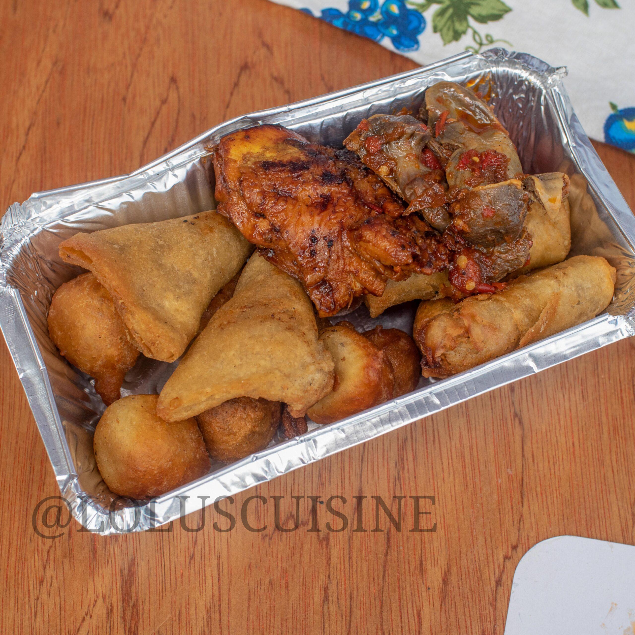 Deluxe Small Chops - Lolu's Cuisine | Food delivery and event catering ...
