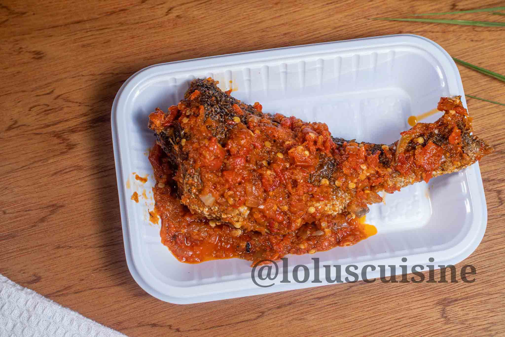 Peppered Croaker Fish - Lolu's Cuisine | Food delivery and event ...
