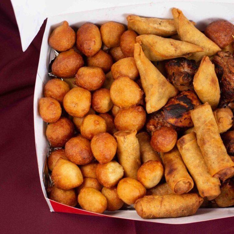 Bulk Small Chops Trays - Lolu's Cuisine | Food delivery and event ...