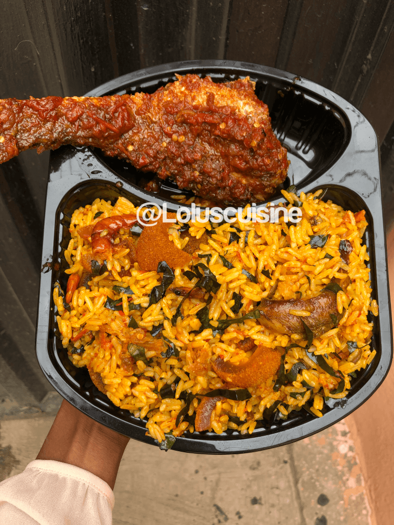 Native Rice - Lolu's Cuisine | Food delivery and event catering in Ibadan